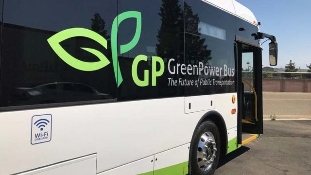 Driving electric buses with green energy is less expensive than you think