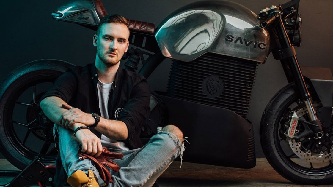 Savic unveils Australia's first high performance electric motorbike