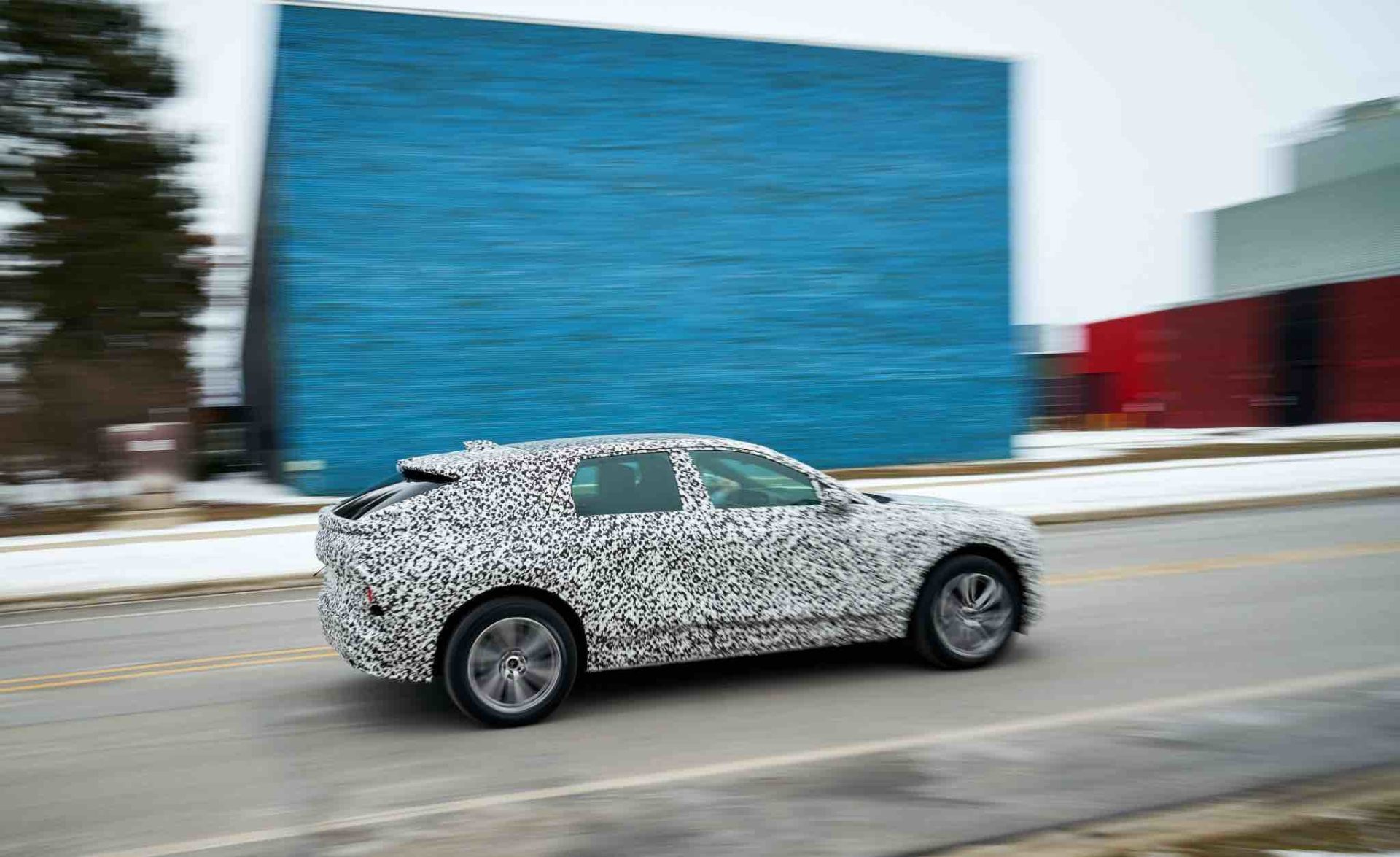 Cadillac begins road testing of all-electric Lyric SUV