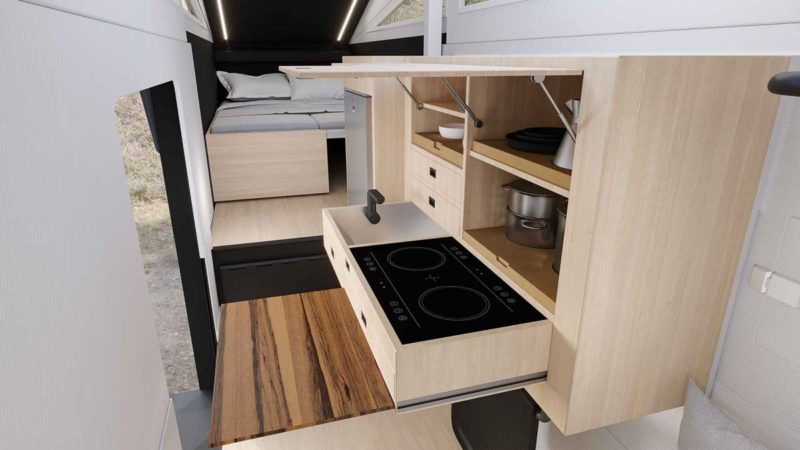 Cybertruck tiny home pod takes the weekend to the next level
