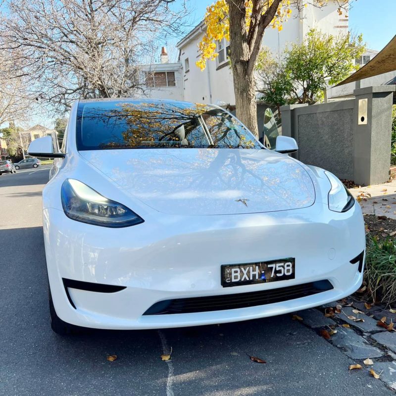 First customer test drive of Model Y: Smooth ride, but those hideous ...
