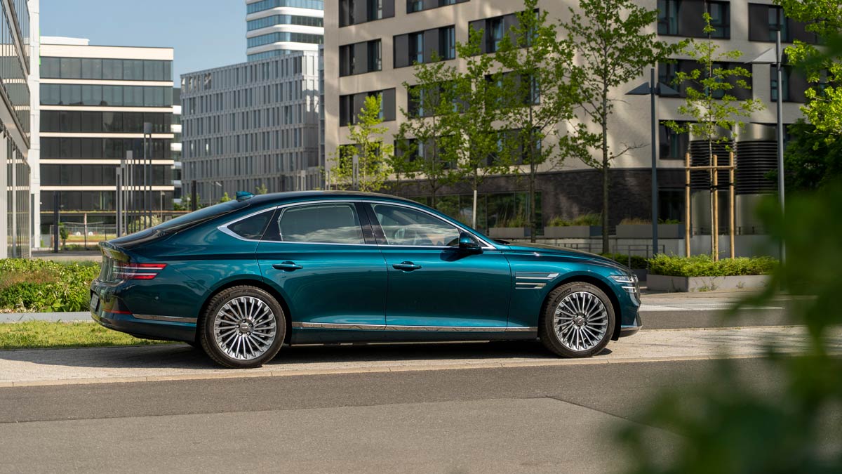 Genesis lifts veil on pricing and specs for all-electric G80 luxury sedan
