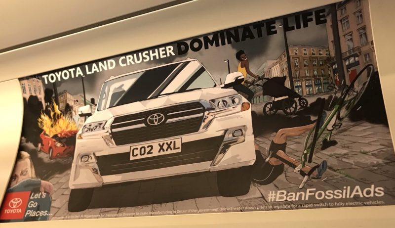 Activists target Toyota and BMW in billboard campaign, call for fossil ... Activists target Toyota and BMW in billboard campaign, call for fossil ...