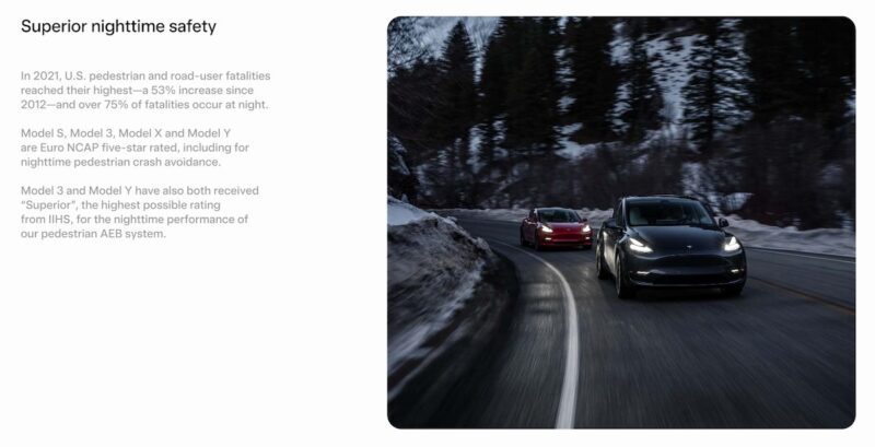 Accident rate for Tesla 80% lower than US average with FSD