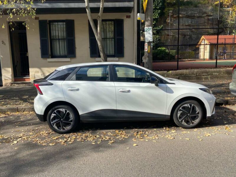MG4 electric SUV test vehicle spotted in Sydney ahead of arrival