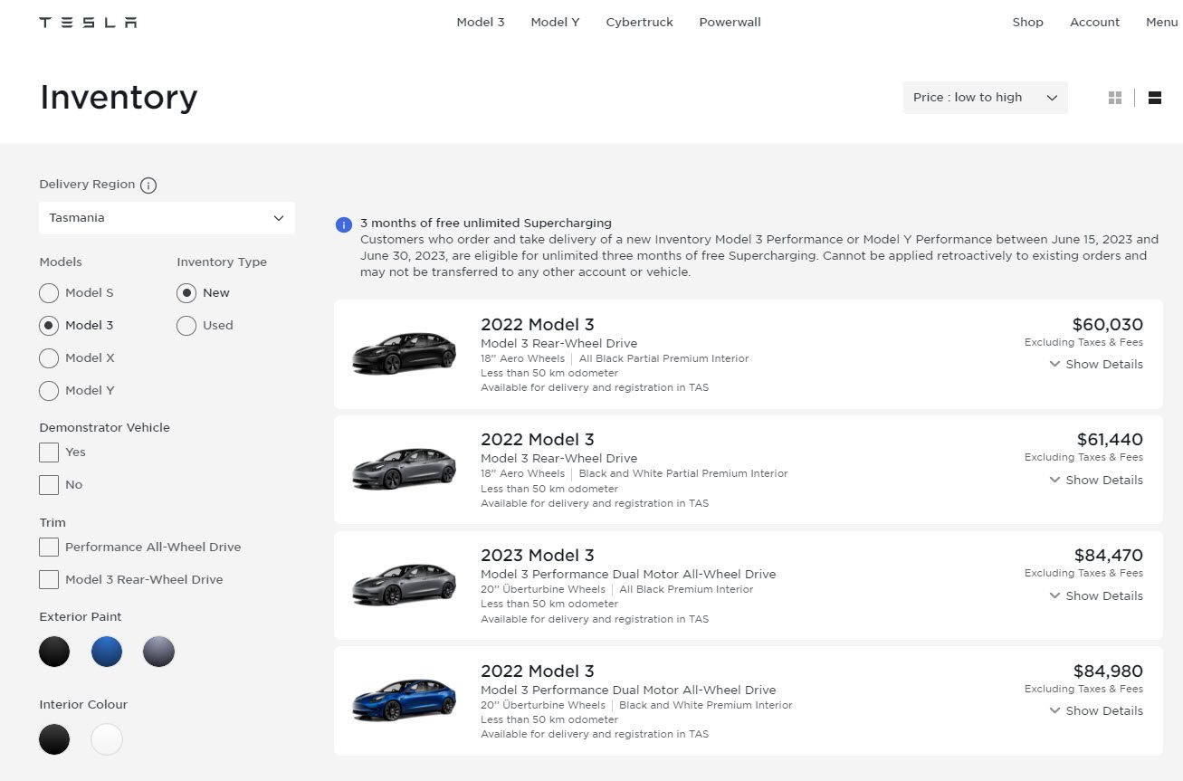 Tesla exhausts inventory in Australia to finish biggest quarter of ...