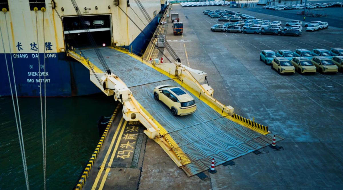 Emerging Chinese EV maker sends out first batch of right hand drive ...