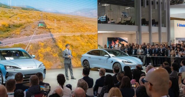 BYD heads to Europe, showcases 6 new electric models