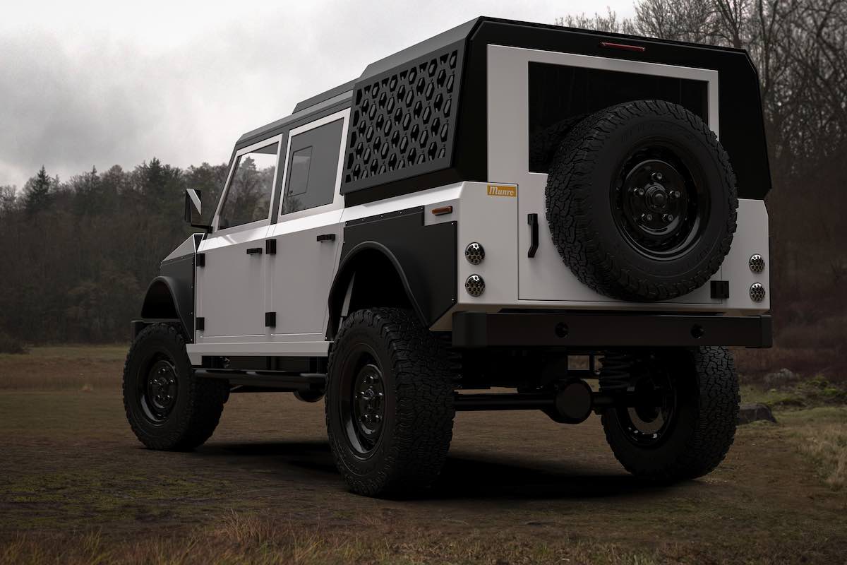 "Momentous moment:" Munro Vehicles reveals first electric 4x4 dual cab ...