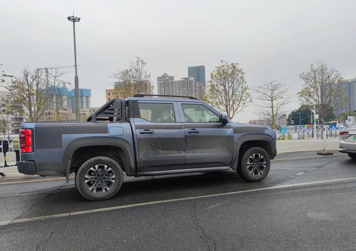 BYD electric ute spotted in the wild, looking more finished
