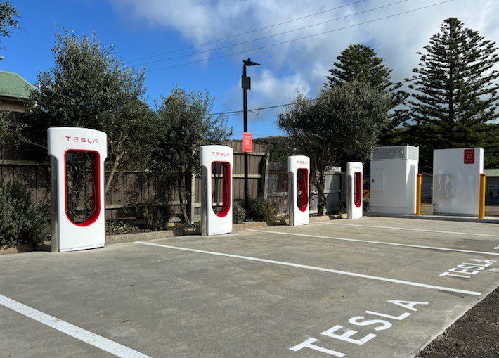 Tesla reaches supercharger milestone, opens multiple new sites