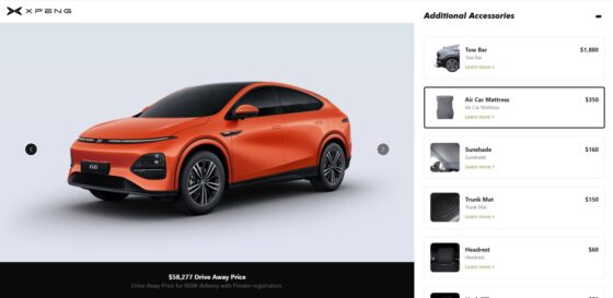 Xpeng officially adds accessories in Australia, including tow bar and ...