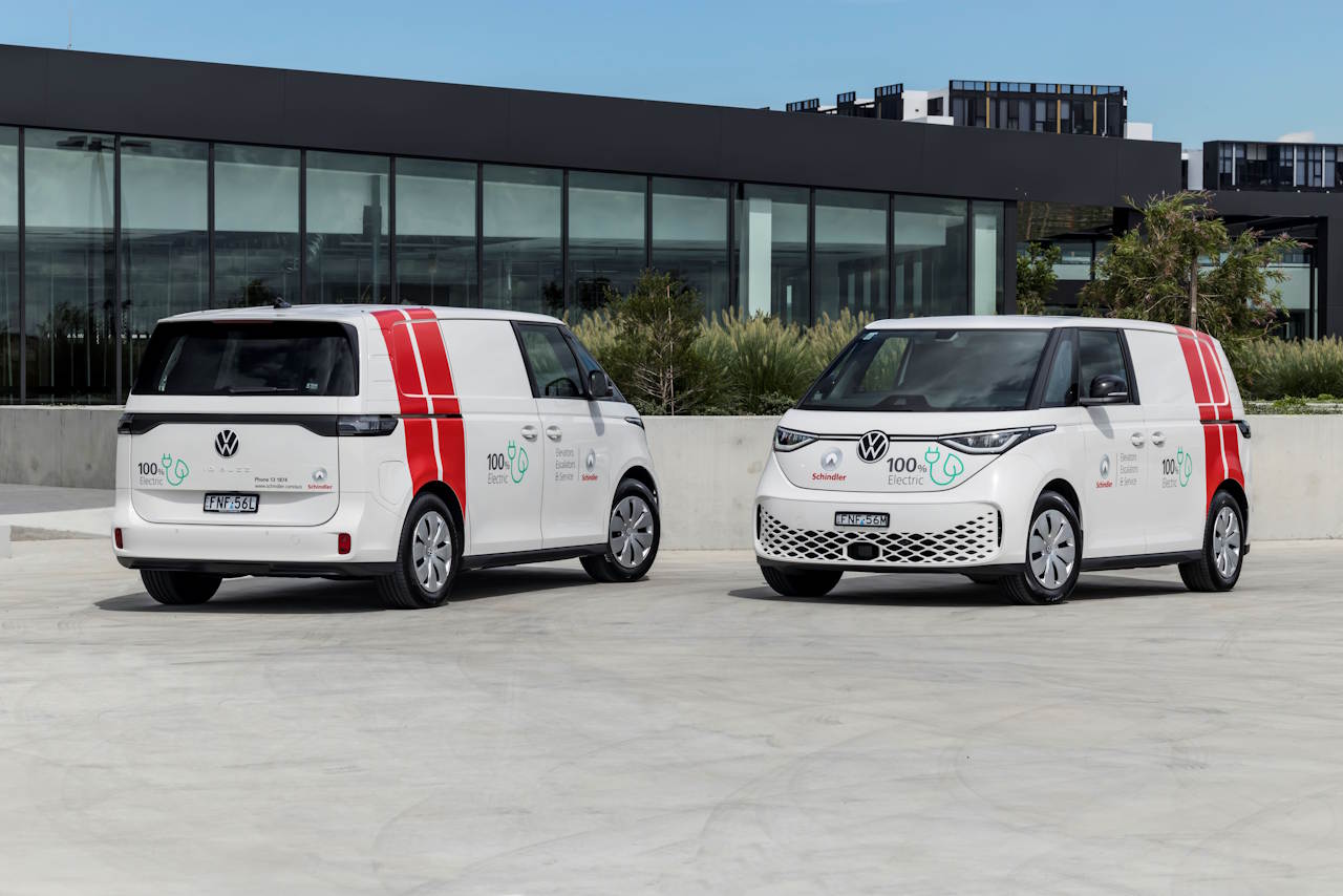 Fleet of five ID. Buzz Cargo electric vans arrive at Australian ...