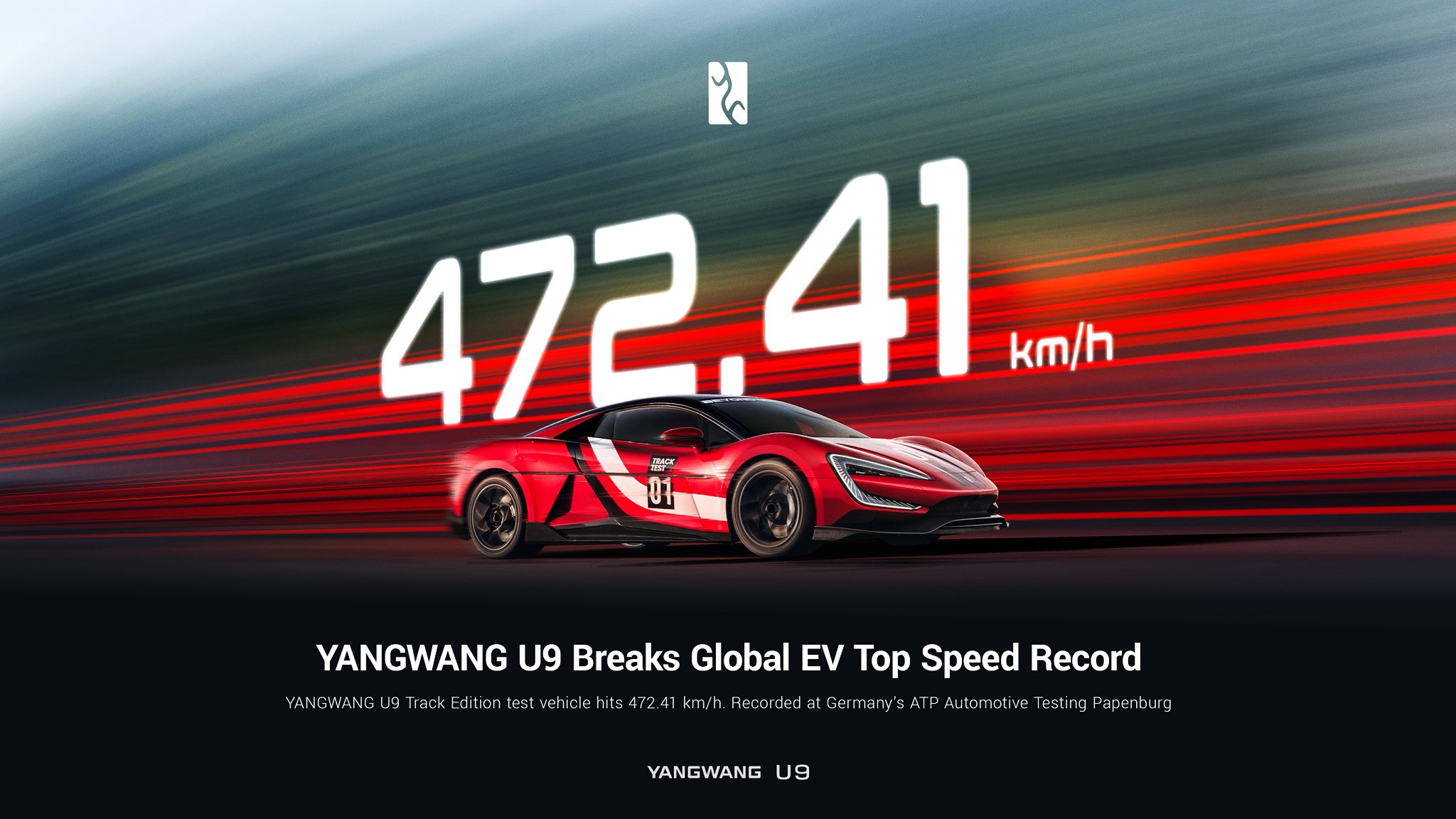 BYD smashes EV speed records as U9 hypercar hits 472.4 km/h