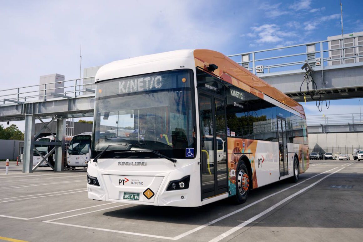 Australian state opens its first overhead gantry-charged bus depot
